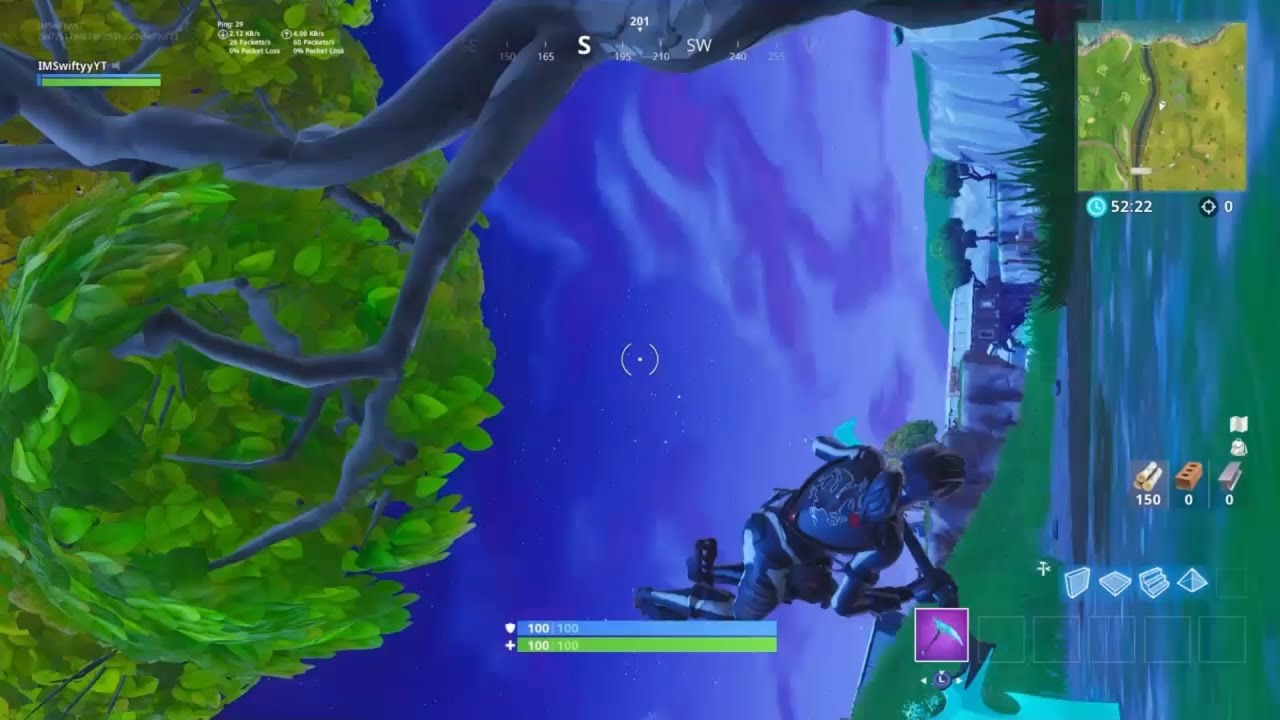 How To Make Your Character Sideways In Fortnite//Works On PS4,XBOX, And ...