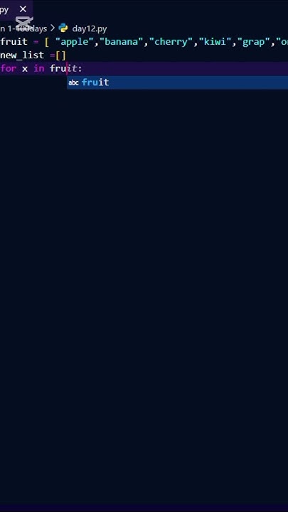 Day12list Comprehension Coding Python Frontendcourse Pythoncoding Youtube