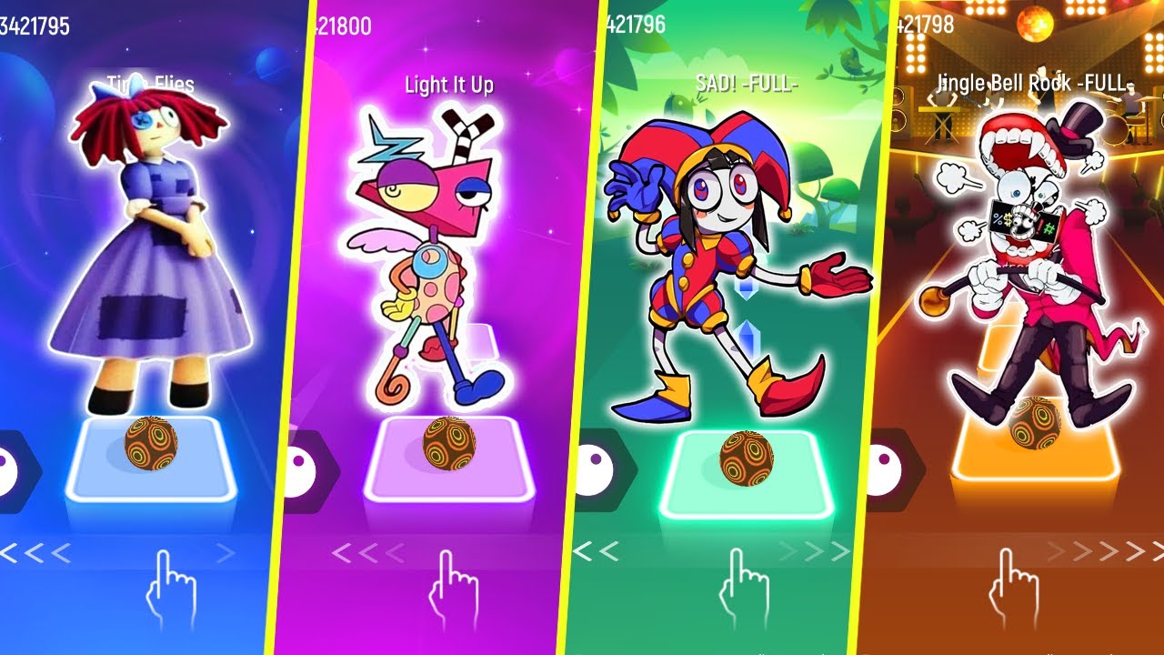 [Amazing Digital Circus] – Ragatha 🆚 Gangle 🆚 Pomni 🆚 Caine - Who ls ...