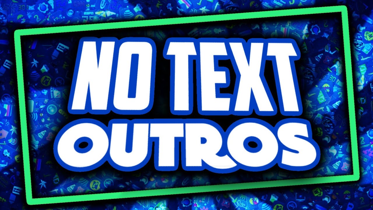 Top 5 Animated OUTRO Templates No Text - YouTube