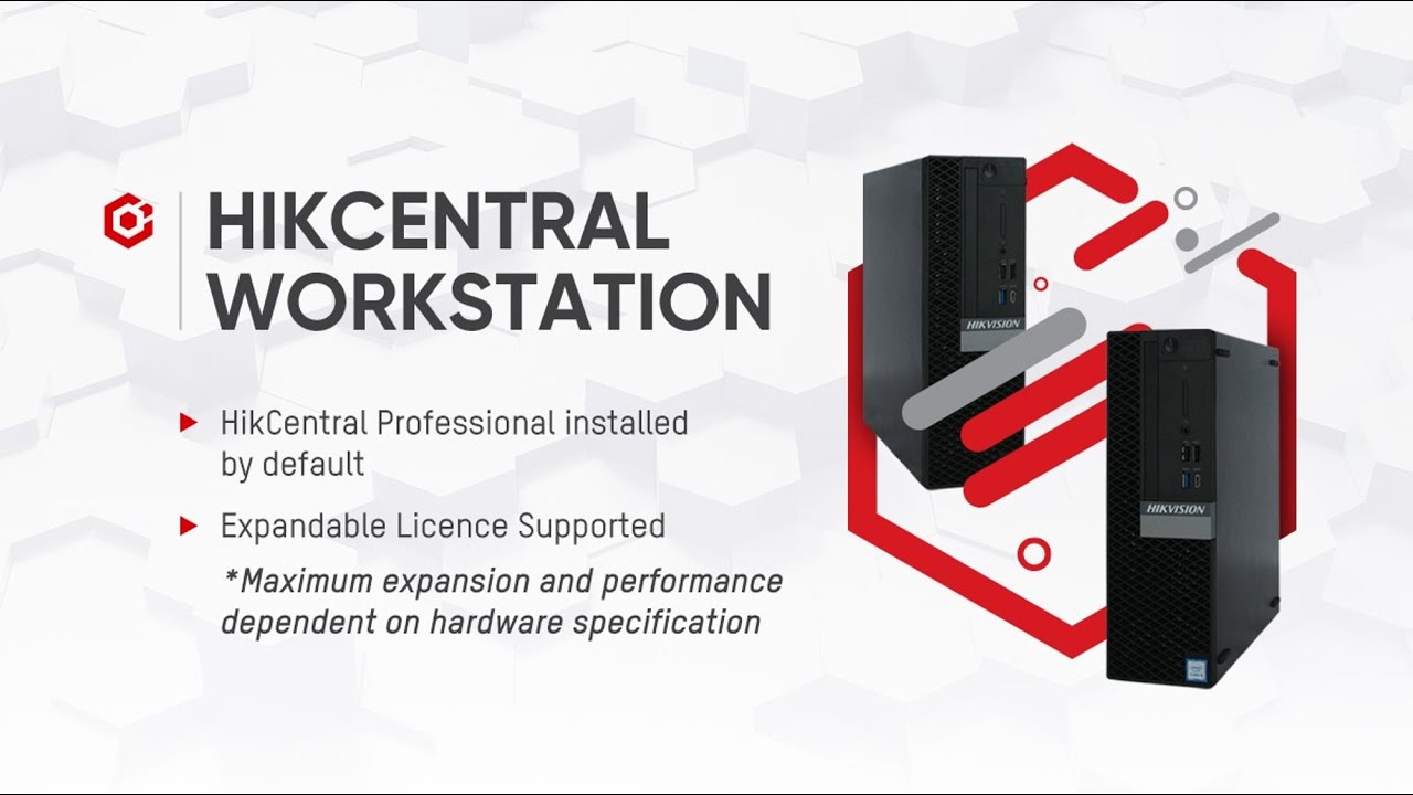 HikCentral-Workstation Cost Effective All-in-One Unit for SMB Solution ...