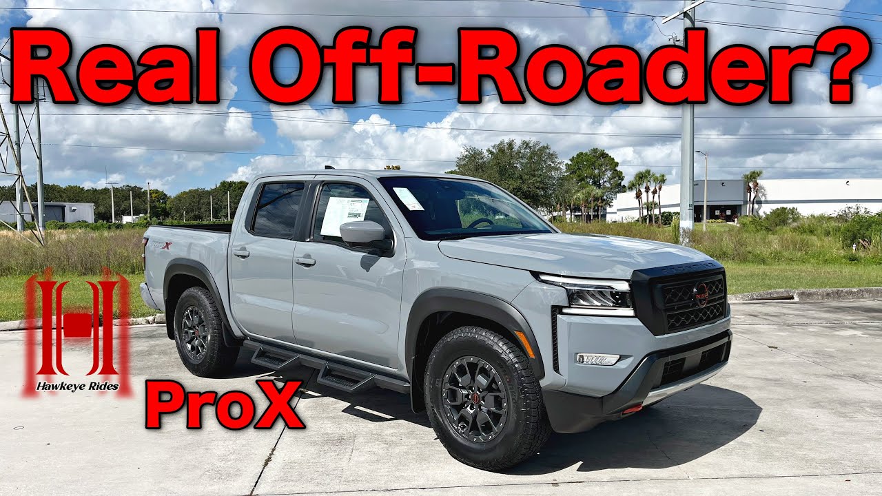 2024 Nissan Frontier ProX :Specs and Test Drive Review - YouTube