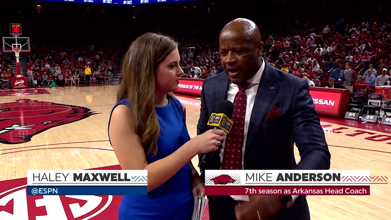 Haley Maxwell Sideline Reporting, SEC Network+ 11/17/2017 - YouTube
