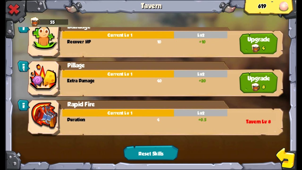 [Island Raiders 海島聯盟] Level 29 - Upgrade Tavern to Level 7 - YouTube