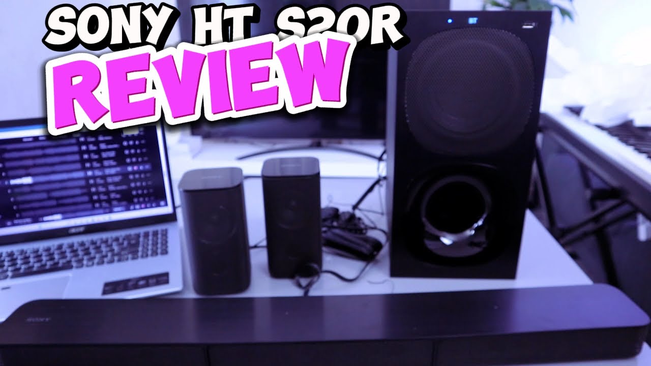 How To Setup Sony HT S20 Soundbar To Laptop With Audio Demonstration ...