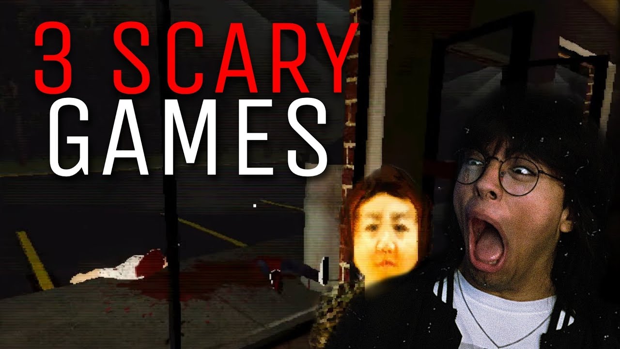 MF GOT CHOPPED IN HALFFFF! |3 SCARY GAMES #3| - YouTube