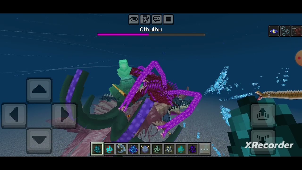 Sea monster battle royal (Minecraft sea creature battle) - YouTube