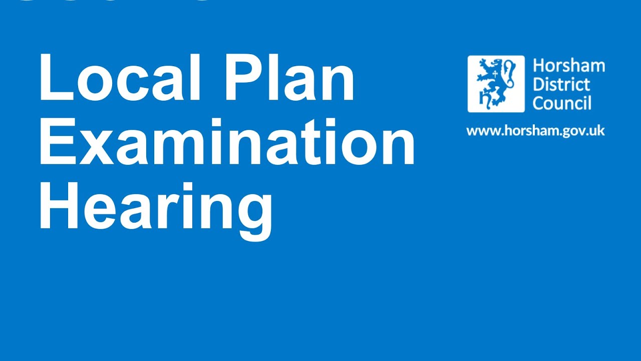 Local plan Examination Hearing - 11th December 2024 - YouTube