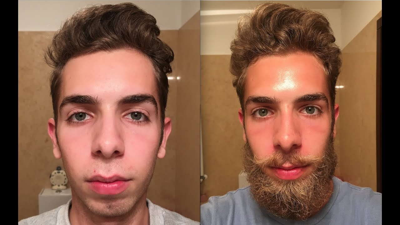 BEARD TIME LAPSE - Road to the Golden Beard - YouTube