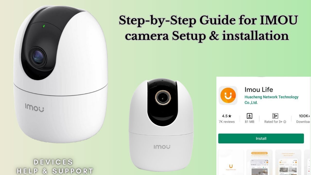 Ultimate Guide for IMOU camera Setup & installation | IMOU camera ...