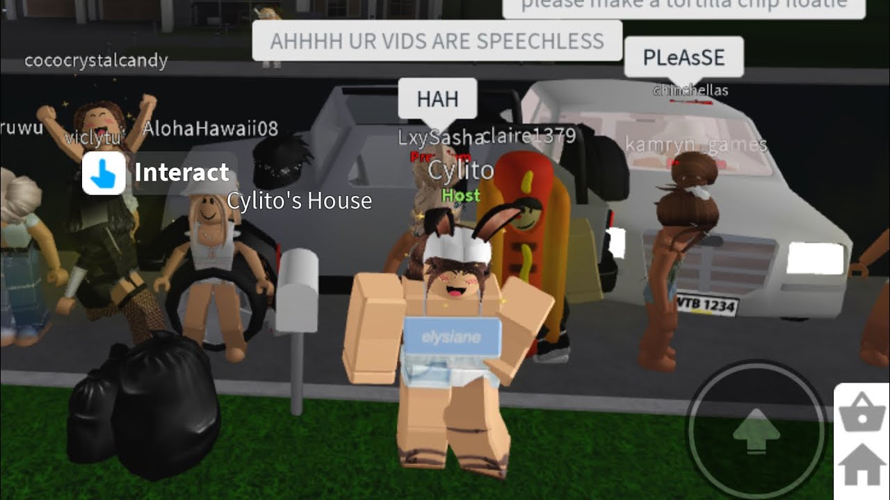 I MET CYLITO!!! | bloxburg | thcmper - YouTube