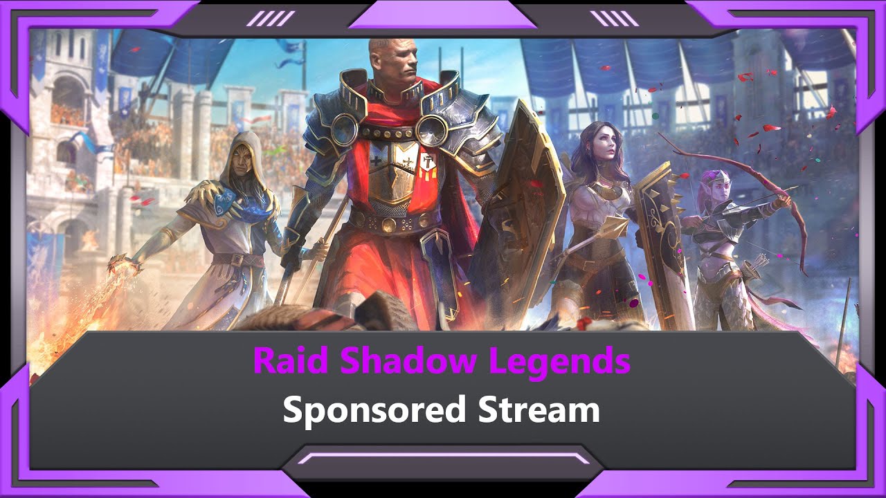 Raid Shadow Legends (Sponsored Stream) - YouTube
