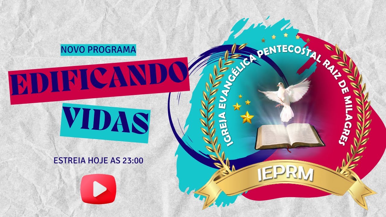 EDIFICANDO VIDAS • IRMÃO MARIVALDO (ESTREIA) - YouTube