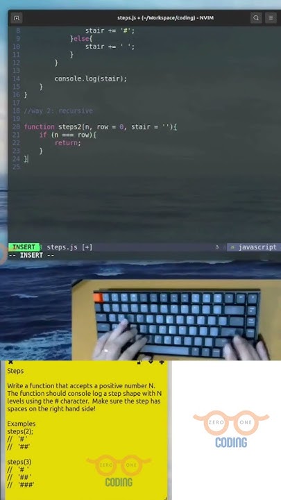 Js Coding Interview Steps Asmr Programming Shorts Coding Code