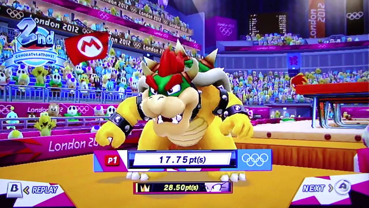 Mario & Sonic @ London 2012 Olympic Games pt6 - YouTube