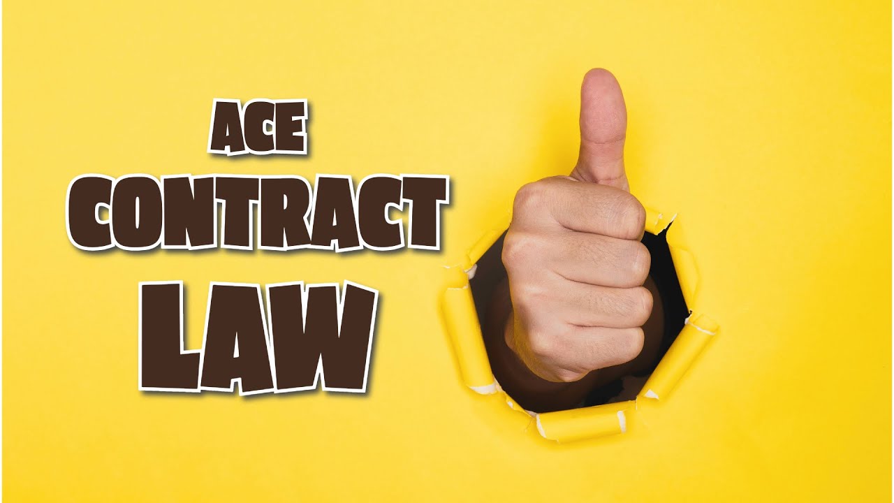Ace Contract Law - YouTube