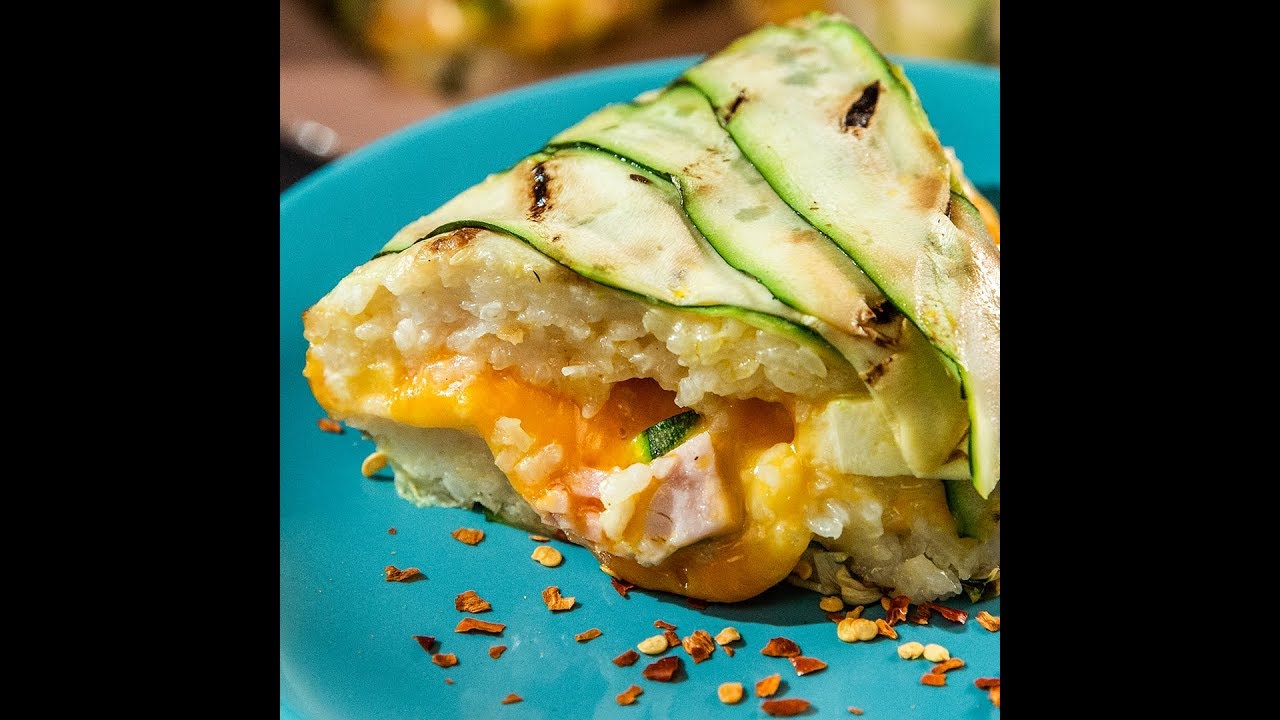 Zucchini and Rice Bundt Savory Cake - YouTube