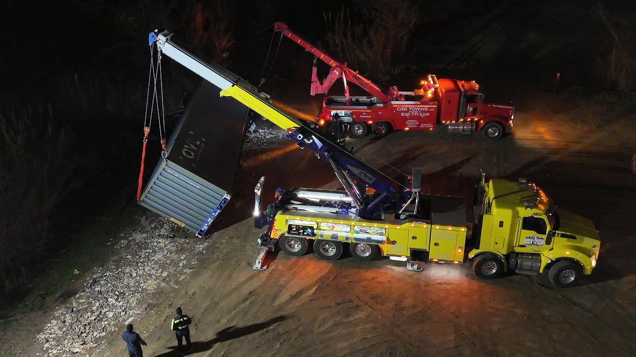 FULLY LOADED FLIPPED CONTAINER - YouTube