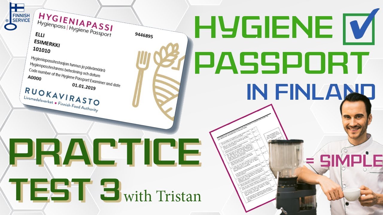 HYGIENE PASSPORT PRACTICE - TEST 3 - YouTube