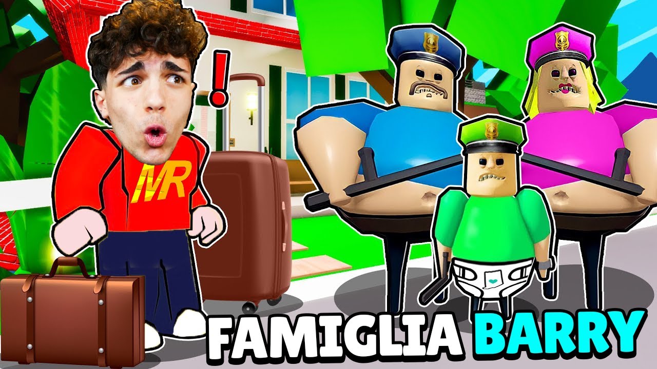 SONO STATO ADOTTATO DALLA FAMIGLIA DI BARRY SU ROBLOX!👨‍👩‍👧‍👦 - YouTube