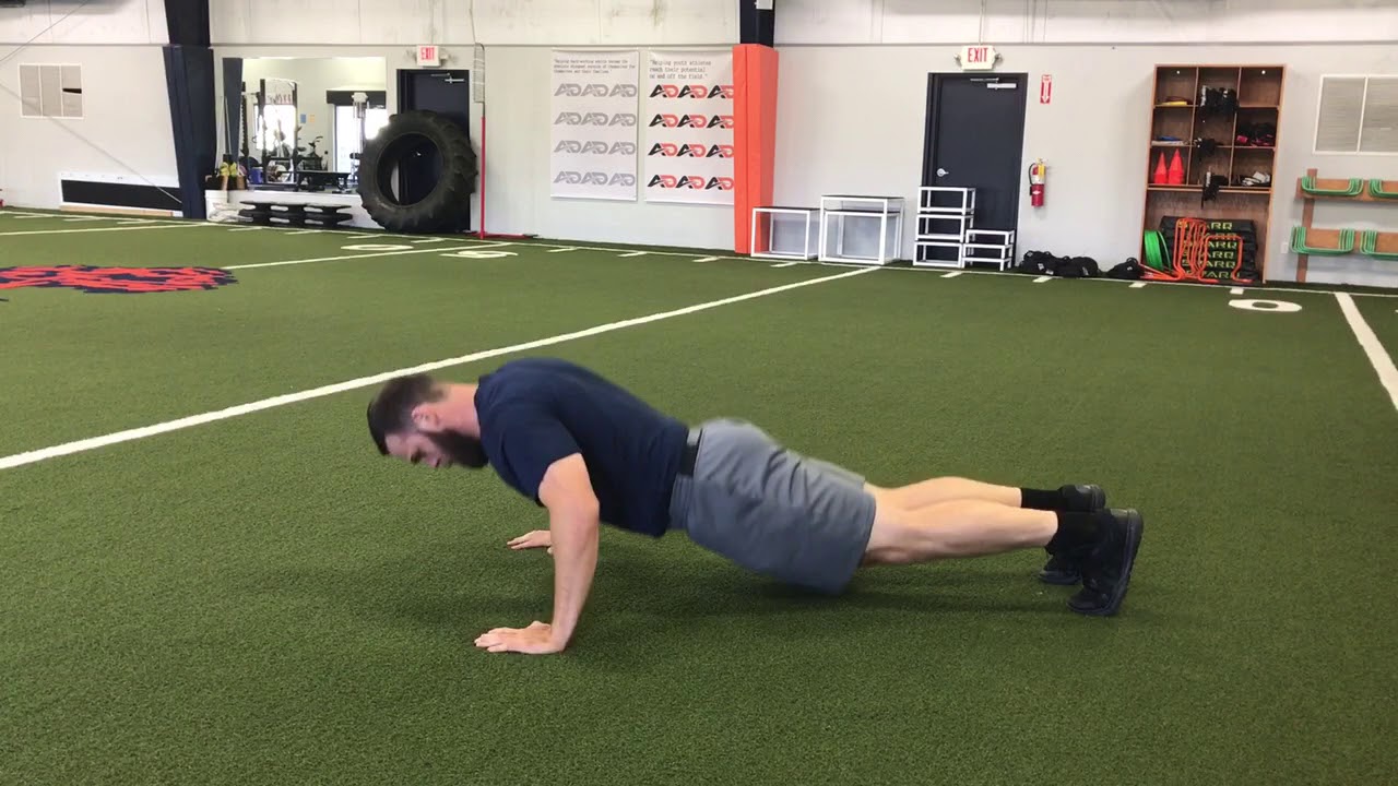 Bottoms-up push-up - YouTube