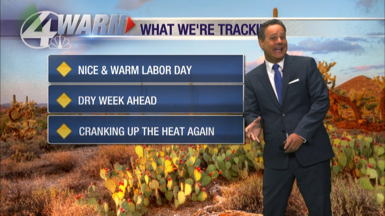 Matt Brode is here this weekend to give you your full forecast heading ...