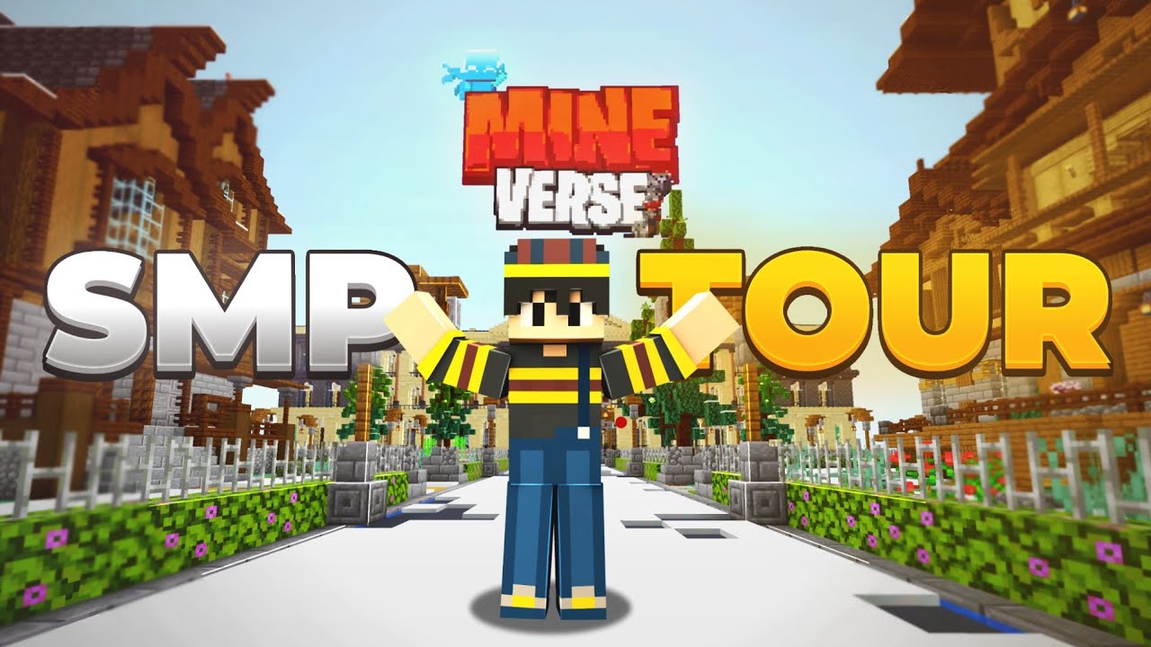 Welcome To Mine Verse SMP 🤩 || Mine Verse SMP Tour - YouTube