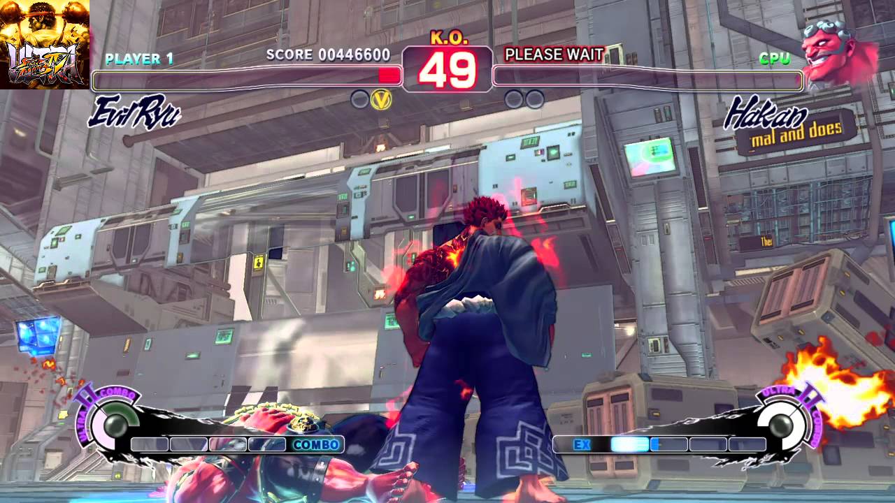 ULTRA STREET FIGHTER IV Super Art Raging Demon Evil Ryu - YouTube