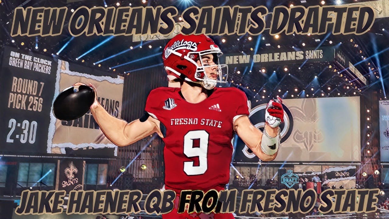 New Orleans Saints Drafted Jake Haener (QB Fresno State) In The 4th Rd ...