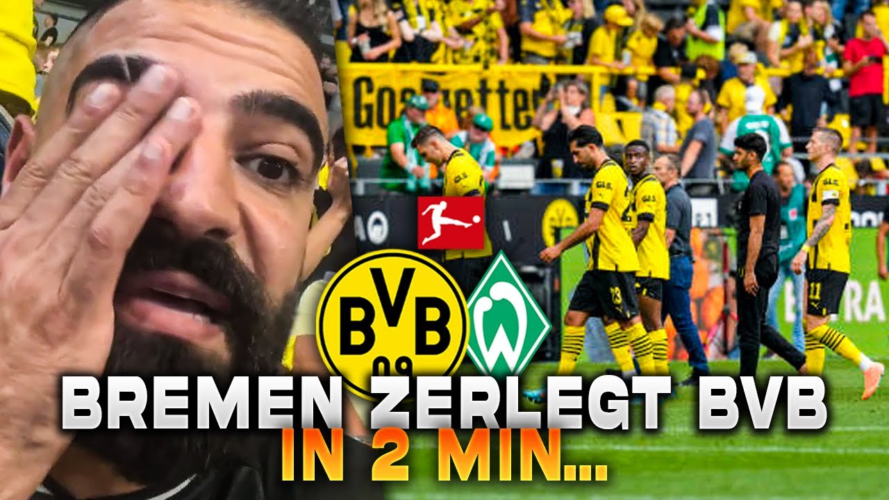 BVB vs. BREMEN ⚽ BVB IN SCHUTT UND ASCHE... IN 2 MINUTEN | 3. SPIELTAG | VLOG - YouTube