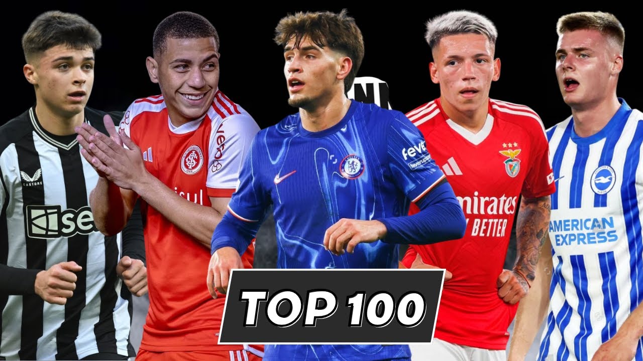 Ranking Top 100 Best Young Players 2024 | Future Of Football | Part 1 ...