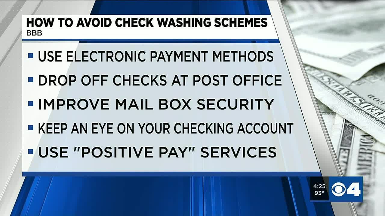 BBB warns of check washing scams - YouTube