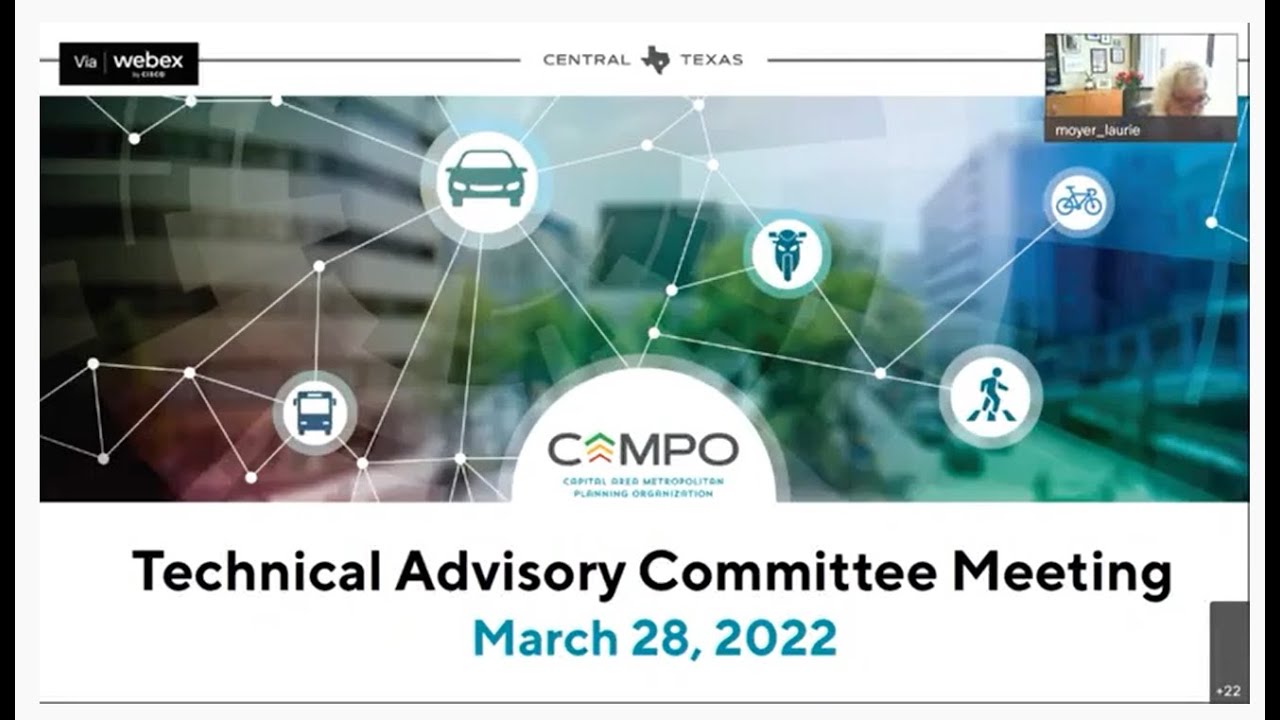CAMPO Technical Advisory Committee Meeting - March 28, 2022 - YouTube