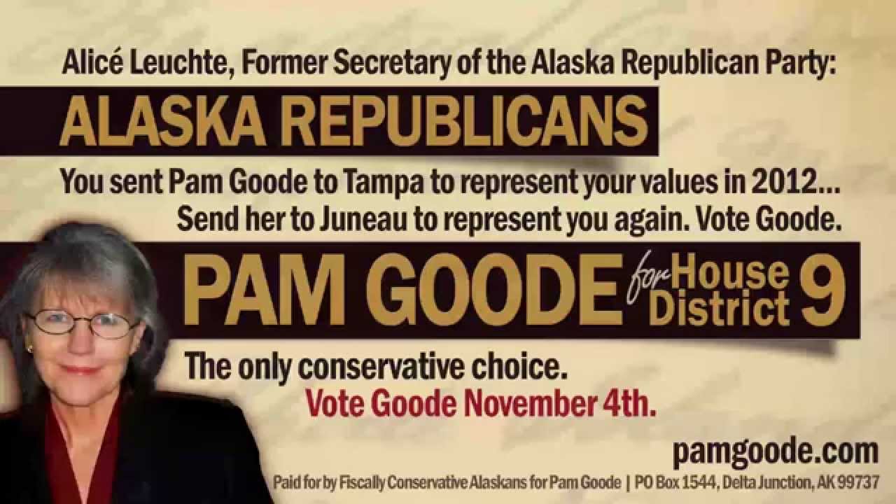 Pam Goode for House District 9 | A Message to Alaska Republicans - YouTube