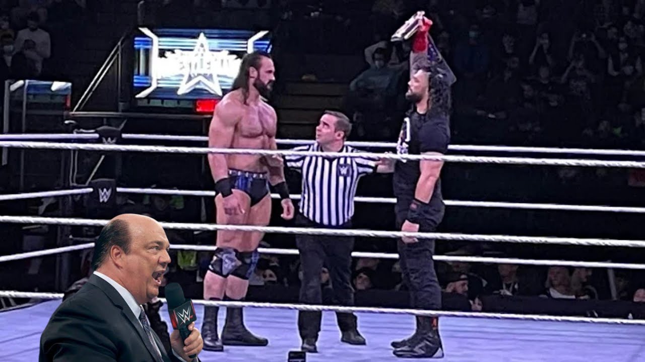 Roman Reigns vs Drew Mcintyre Full Match - YouTube