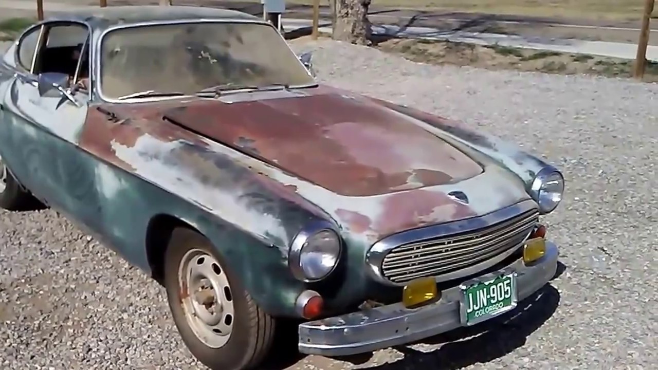 1968 P1800S VOLVO barn find untouched for 27 years! - YouTube
