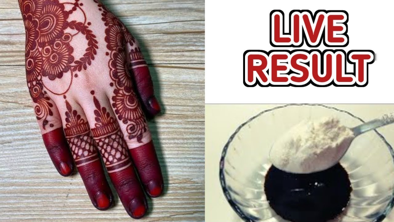 Secret for dark Strain/How to make mehndi paste for dark Strain/Perfect ...