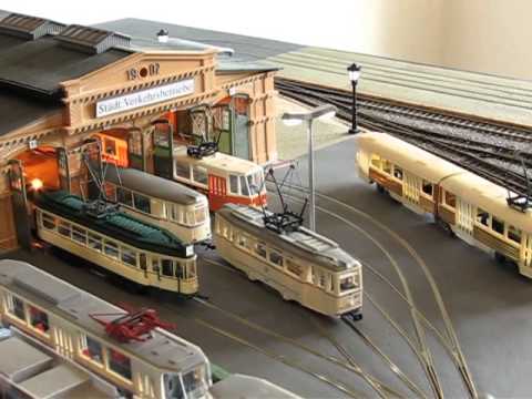 H0 Modell Straßenbahn 2008 - YouTube