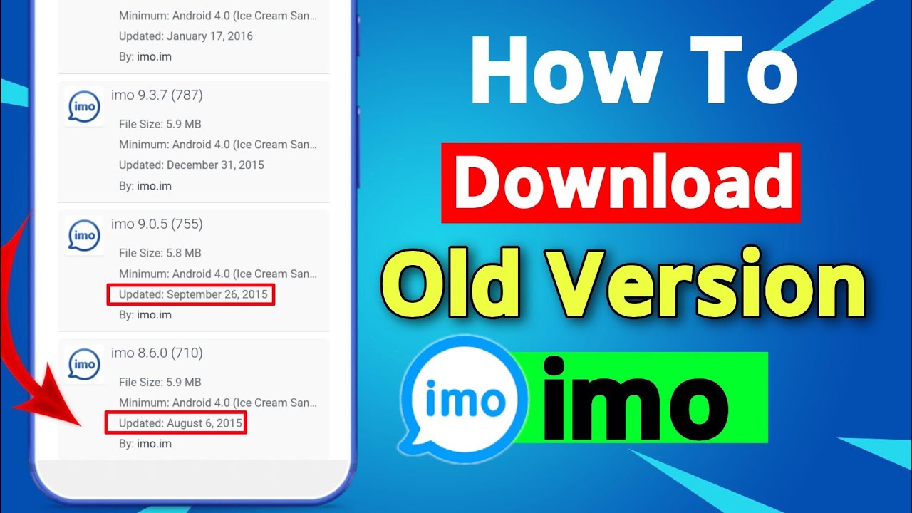how to download imo old version app - imo ad free apk oldest version ...