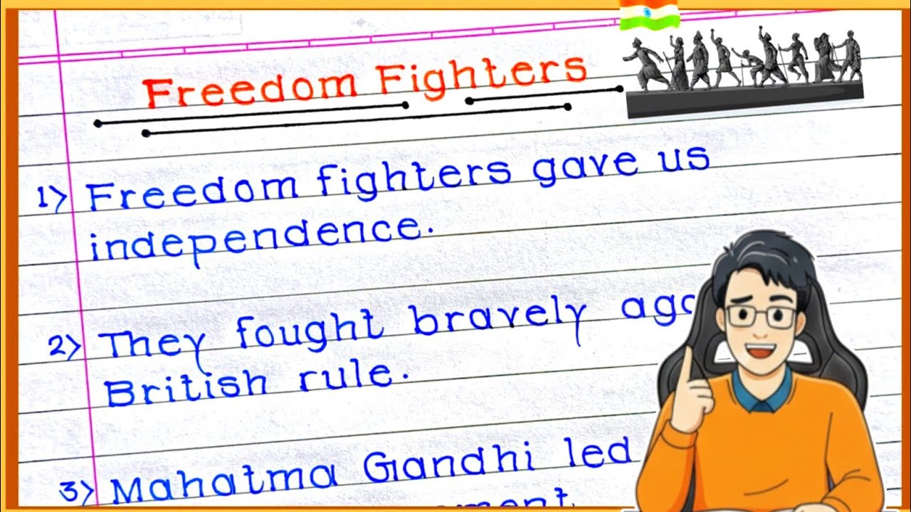 10 Lines on Freedom Fighters in English| Some lines on Freedom Fighter ...