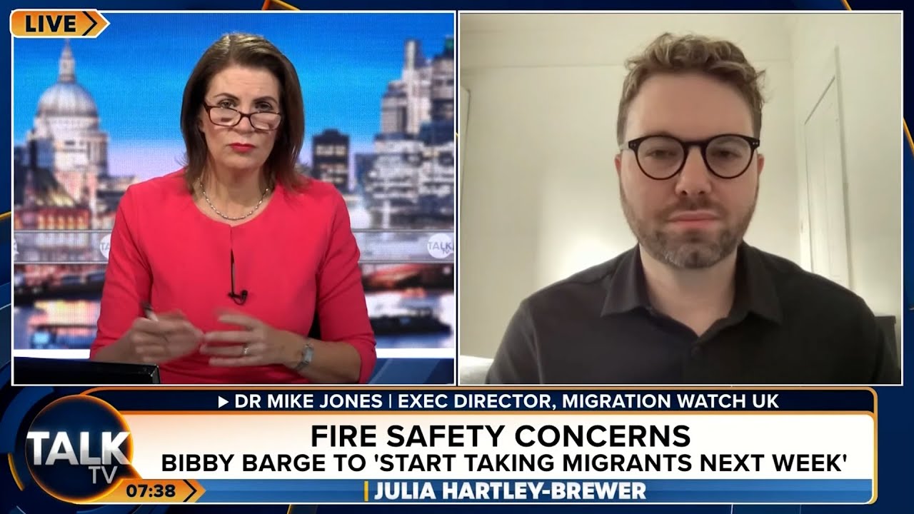 Has the Home Office done its due diligence with the Bibby Barge? - YouTube