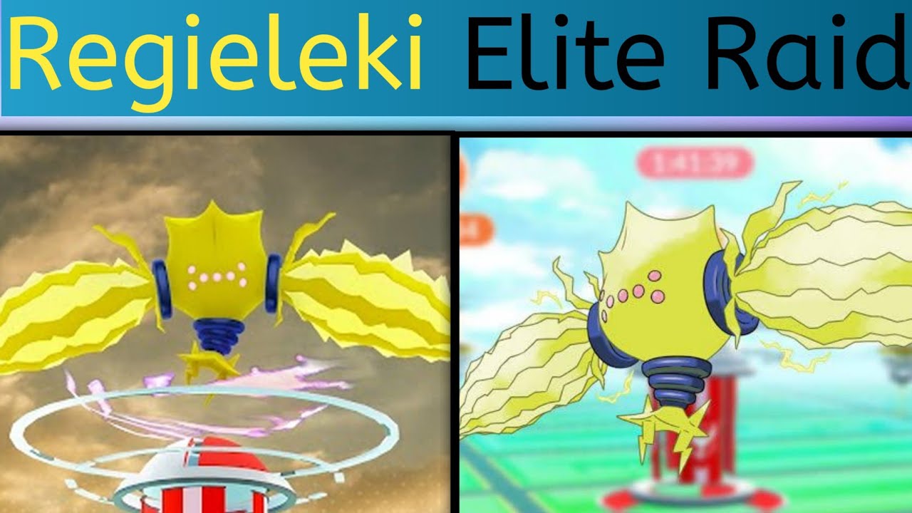 Regieleki Elite Raid \\ New Elite Pokemon \\ #pokemon #video # ...