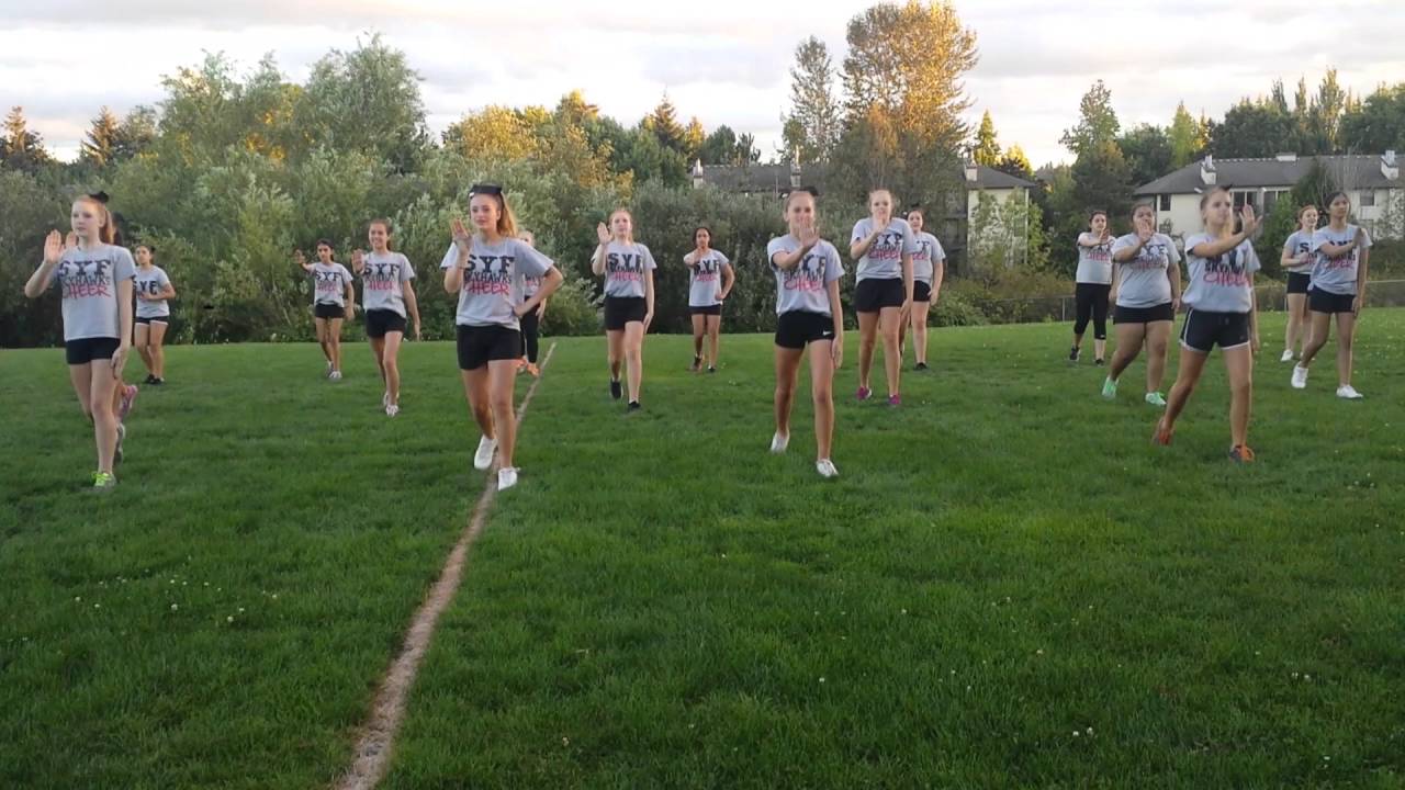 Southridge Youth Cheer - First Down, Make a Touch Down cheer - YouTube