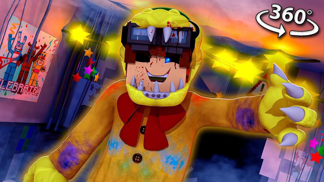 ESCAPING Willy's Wonderland in 360 VR Minecraft! - YouTube