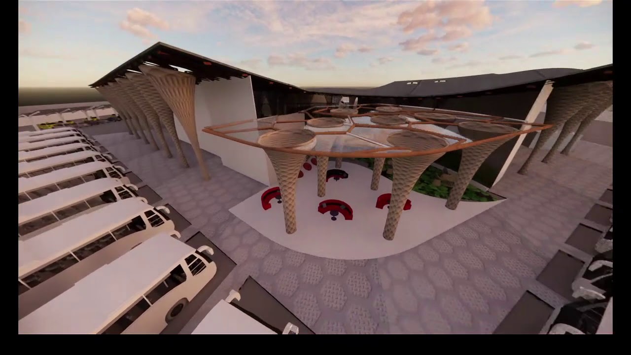 Bus Terminus Design - YouTube