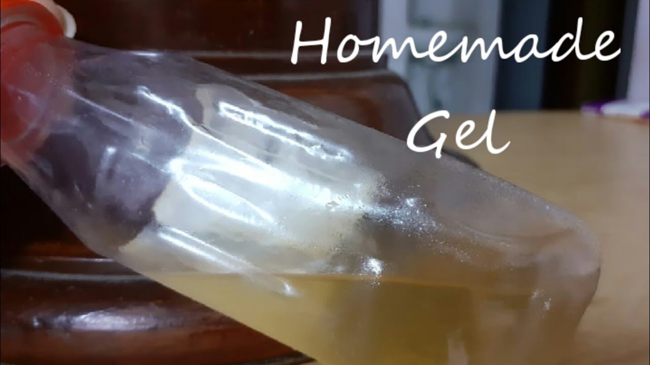 How to make homemade gel for hair and skin easily | Flaxseed Gel - YouTube