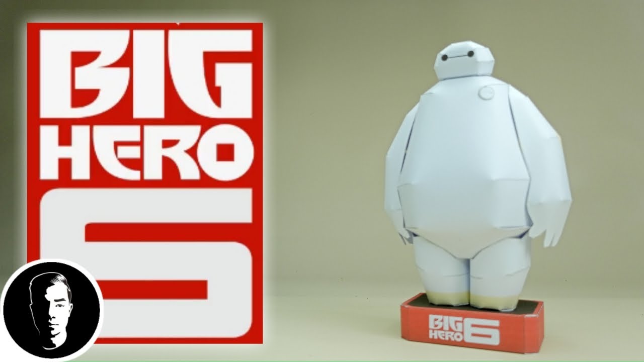 Big Hero 6 - Baymax Paper Craft - YouTube