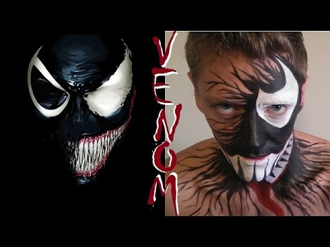 VENOM MAKEUP - YouTube