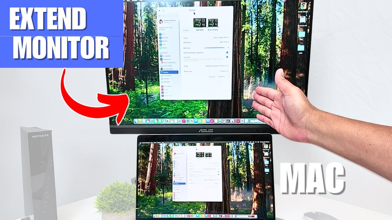 How to Extend Monitor on MacBook Using a Splitter (Step-by-Step) - YouTube