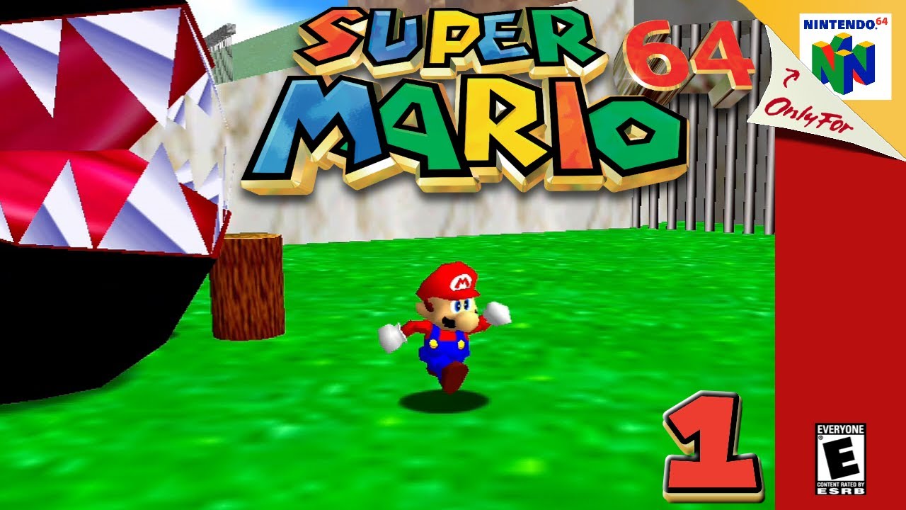 Here We Go! | Super Mario 64 #1 - YouTube